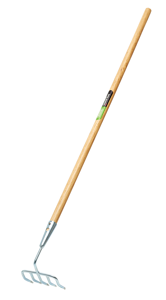 Draper AGRI RAKE GALVANISED 09985 Long Handled Steel Narrow Rake