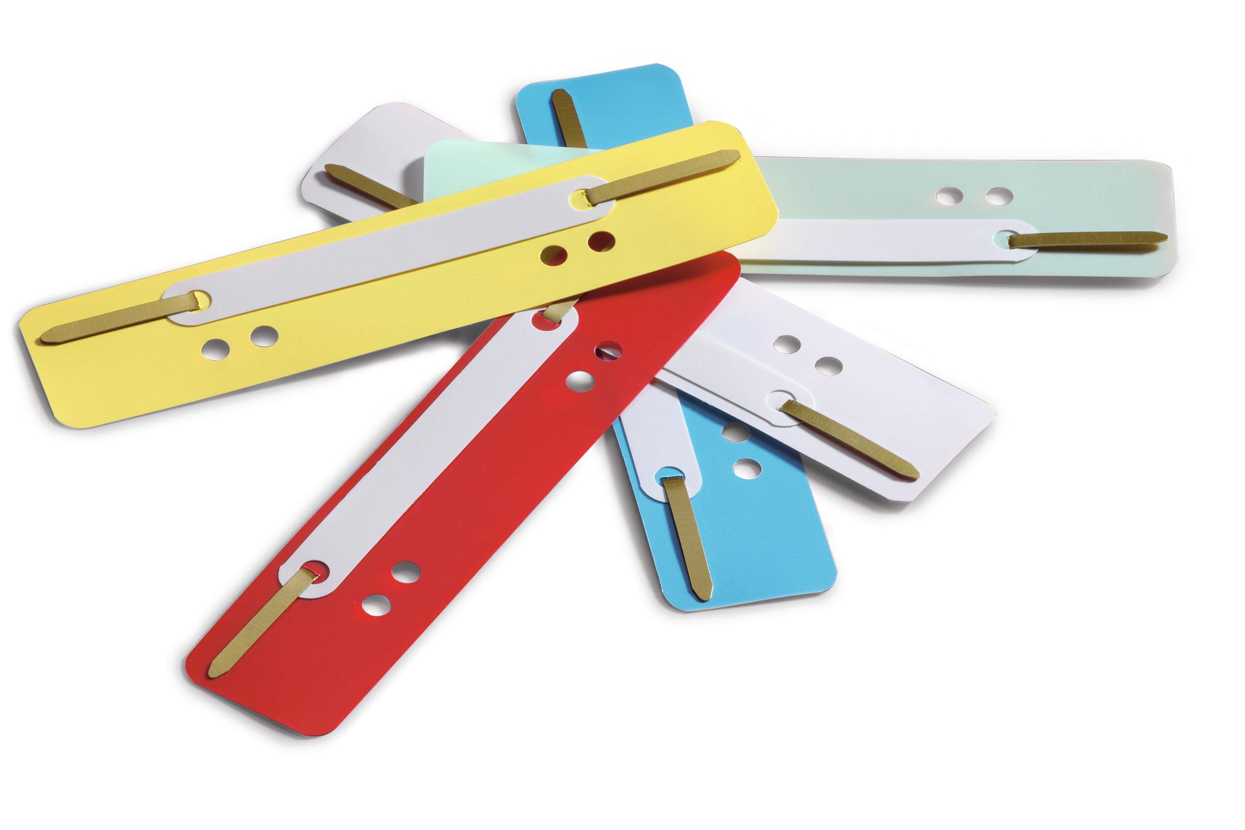 Durable FLEXI Punched Filing Strip Binding Clip Bar Tab | 25 Pack | As