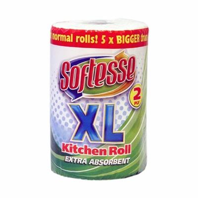 Softesse XL Kitchen Roll 2‑Ply – Super Absorbent Paper Towels | Mega R