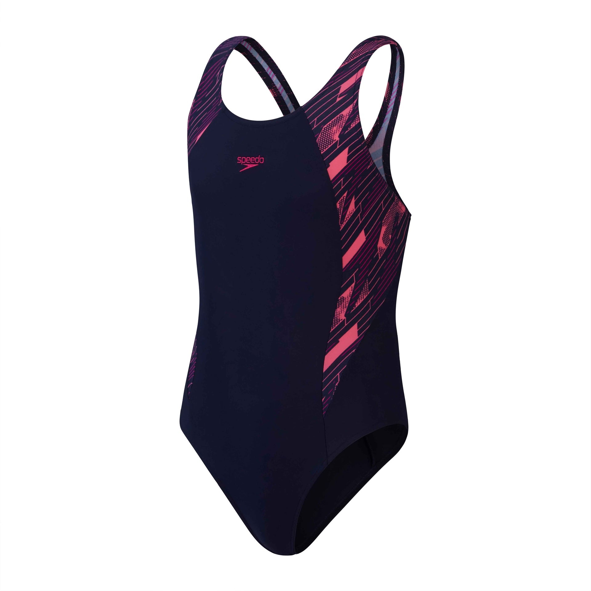 Speedo Hyperboom Splice Muscleback Teen Swimsuit - Various Colours & S