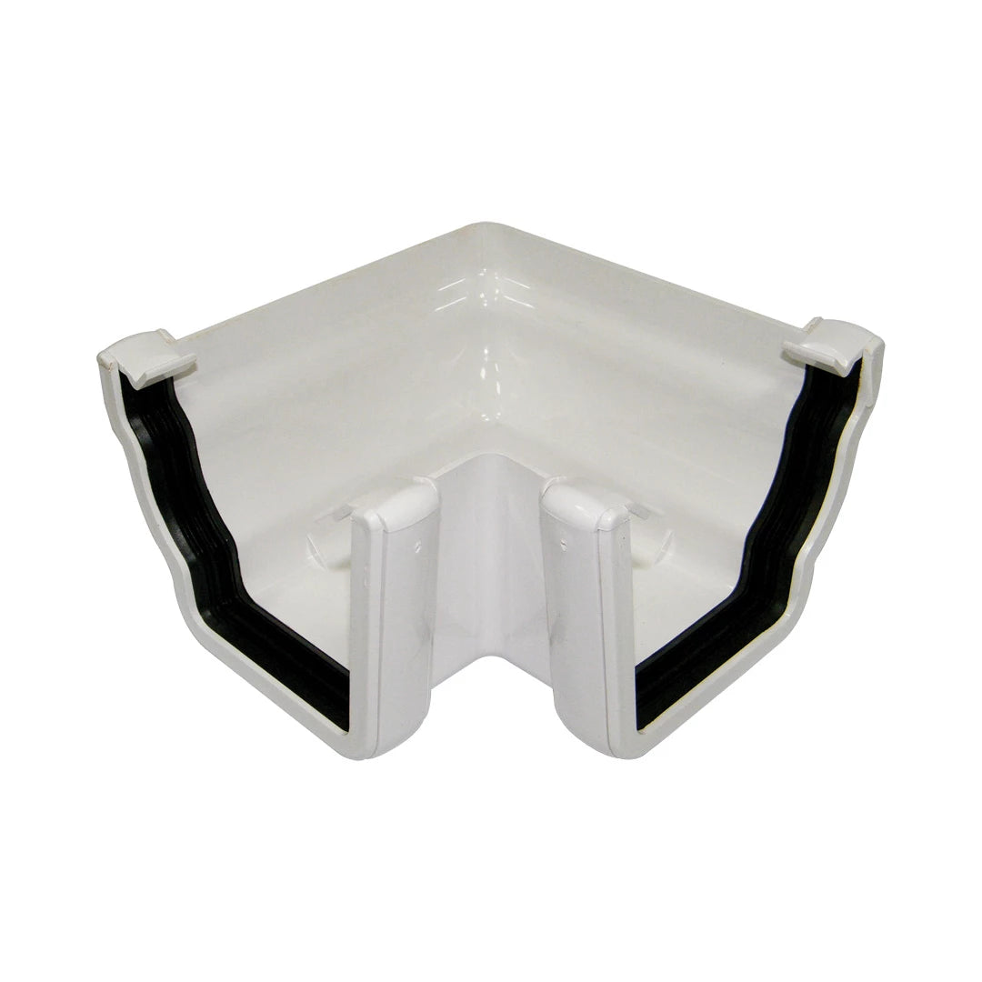 NIAGARA OGEE 90 DEGREE ANGLE - EXTERNAL WHITE