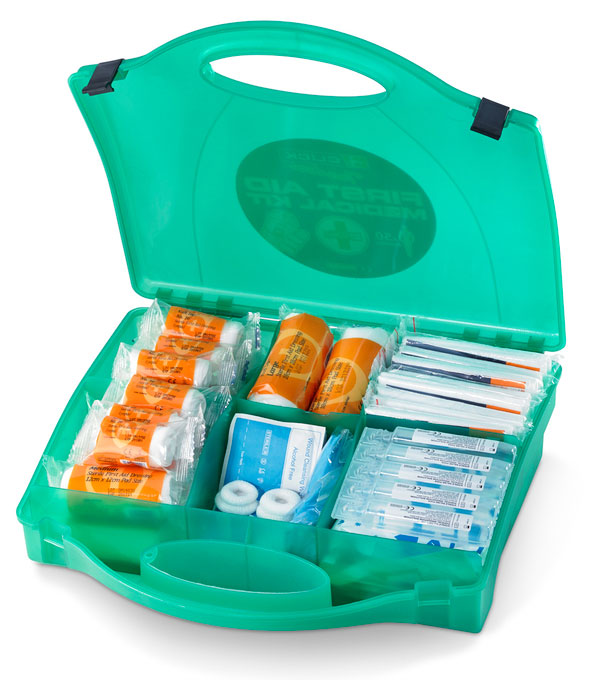 Click - CLICK MEDICAL 50 PERSON TRADER FIRST AID KIT