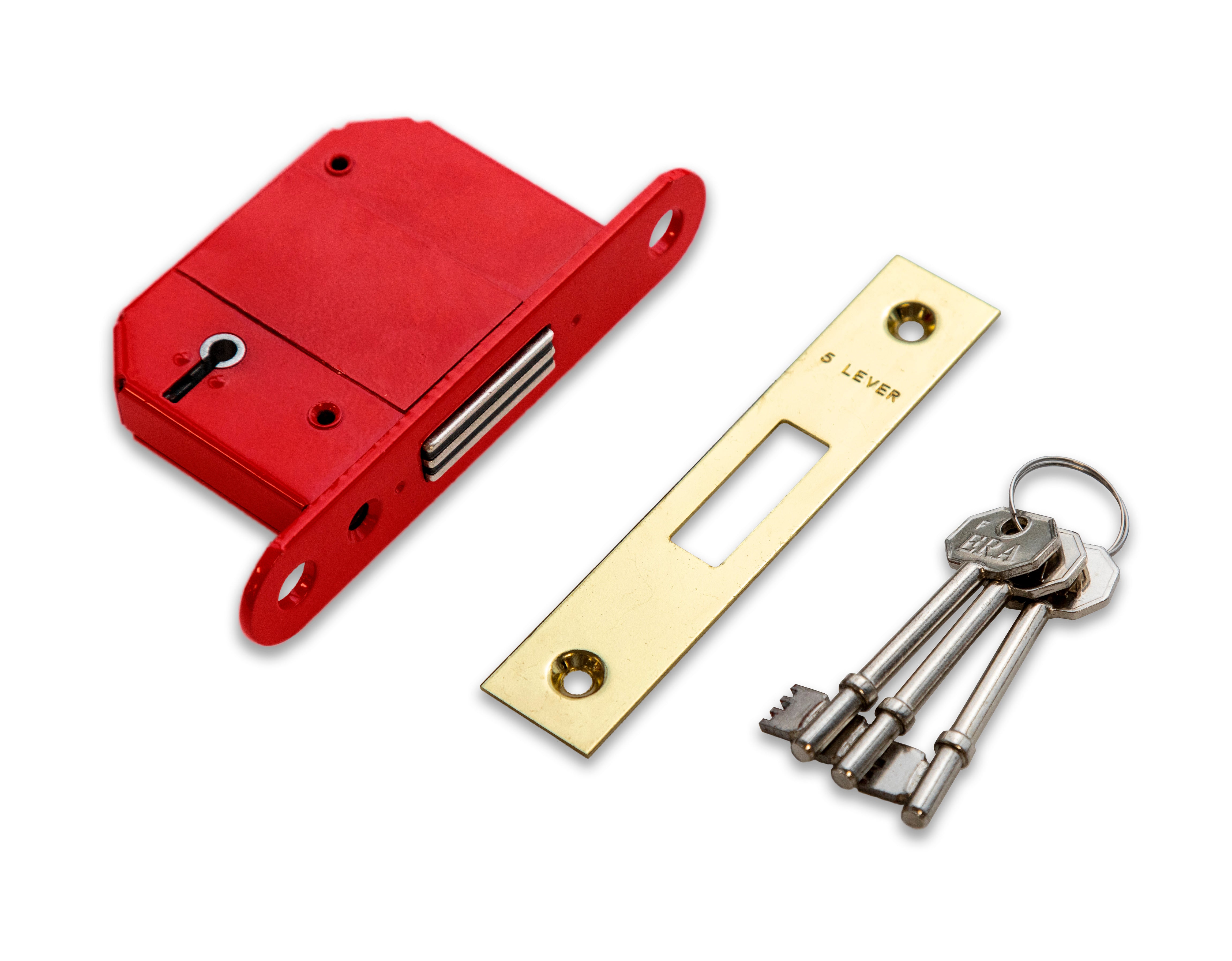 Armorgard - KEY / LOCKS - Pair 5 lever deadlocks