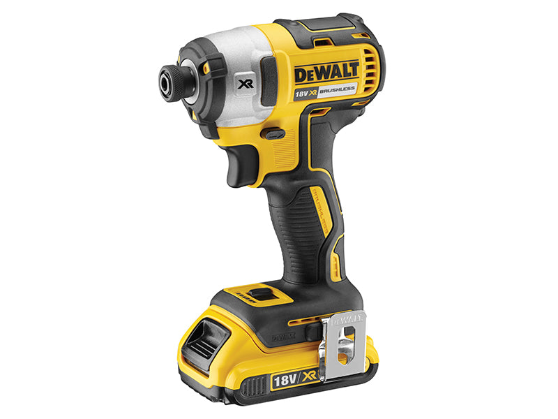 DEWALT DCF887D2-GB DCF887D2 XR Brushless 3 Speed Impact Driver 18V 2 x