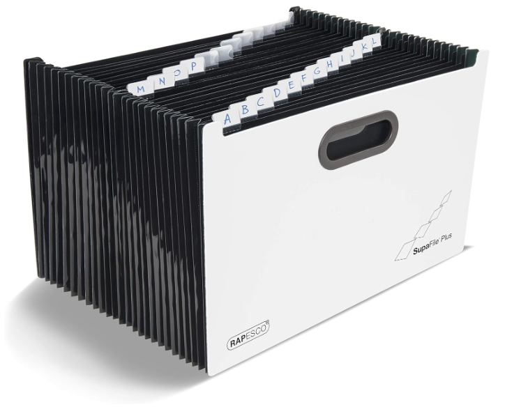 Rapesco 1622 SupaFile Plus A4+ Desktop Expanding File Organiser 26-Par