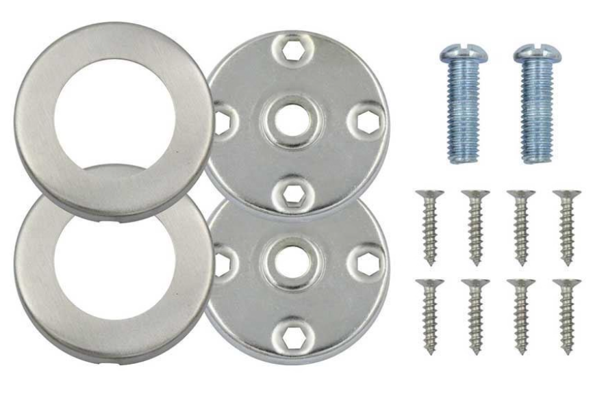 ZOO ROSE PACK - 2 X PUSH ON ROSES SUITABLE FOR SS201, 19MM , 22MM AND